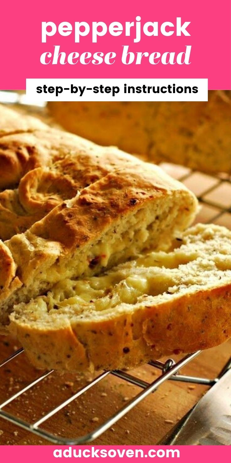 Pepper Jack Cheese Bread - A Duck's Oven