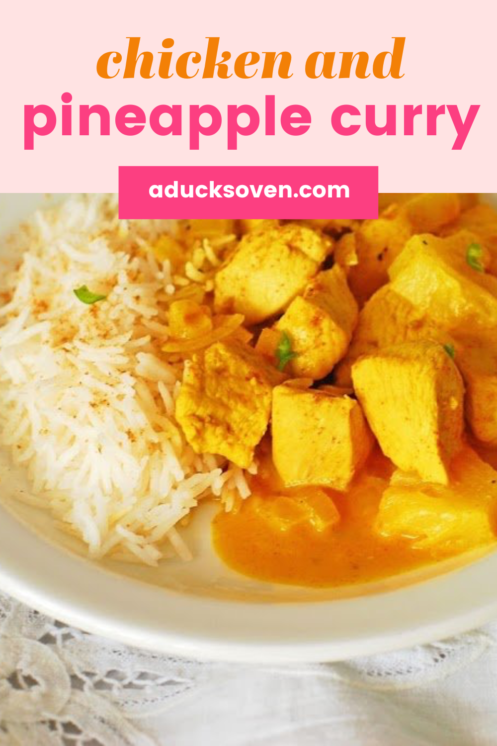 Chicken and Pineapple Curry