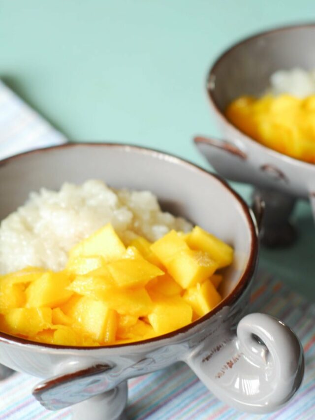 Thai Mango Sticky Rice Story - A Duck's Oven