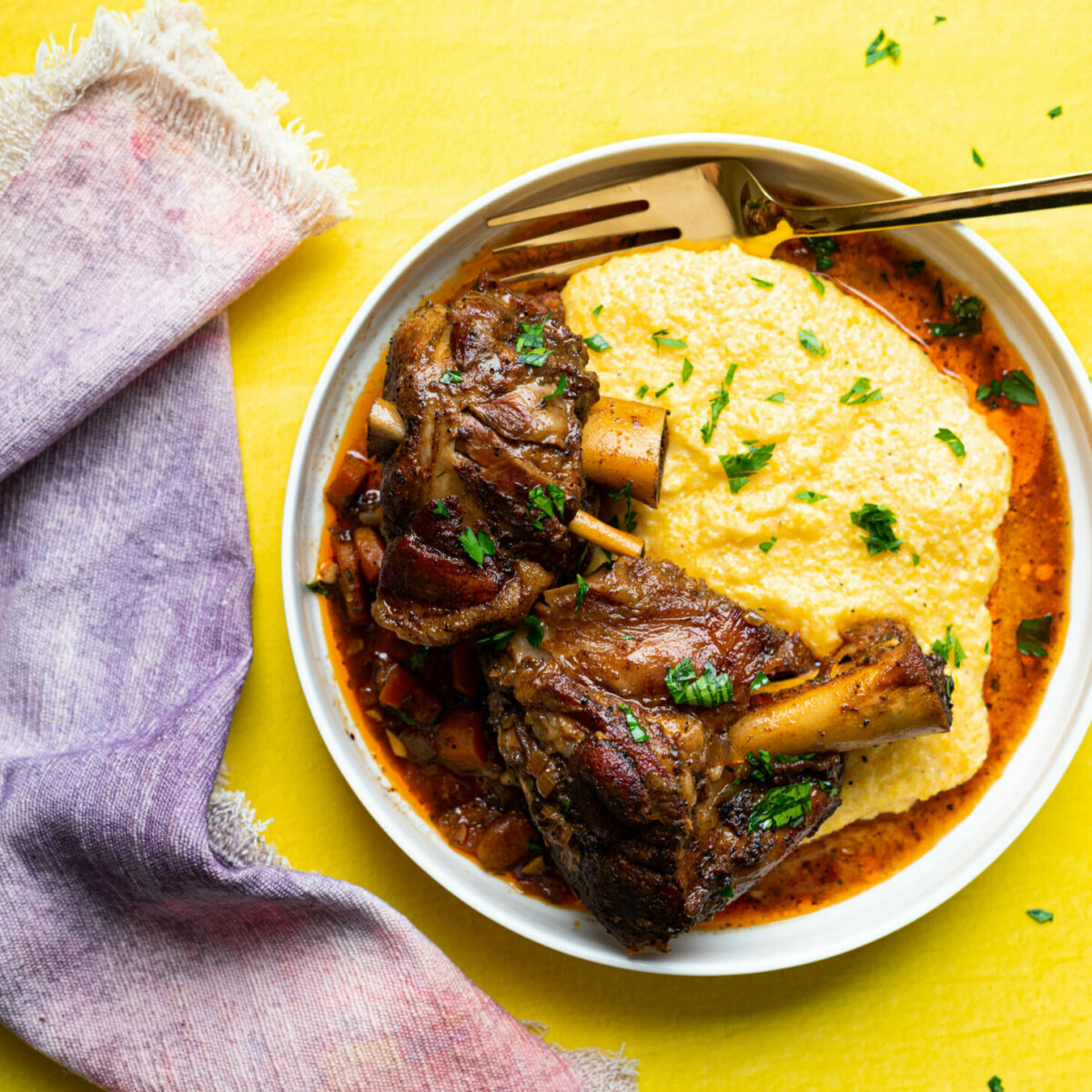 Beer Braised Pork Shanks - A Duck's Oven