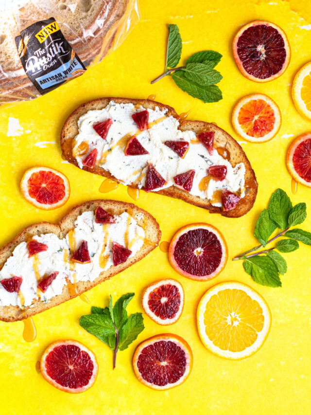 Ricotta Toast - A Duck's Oven