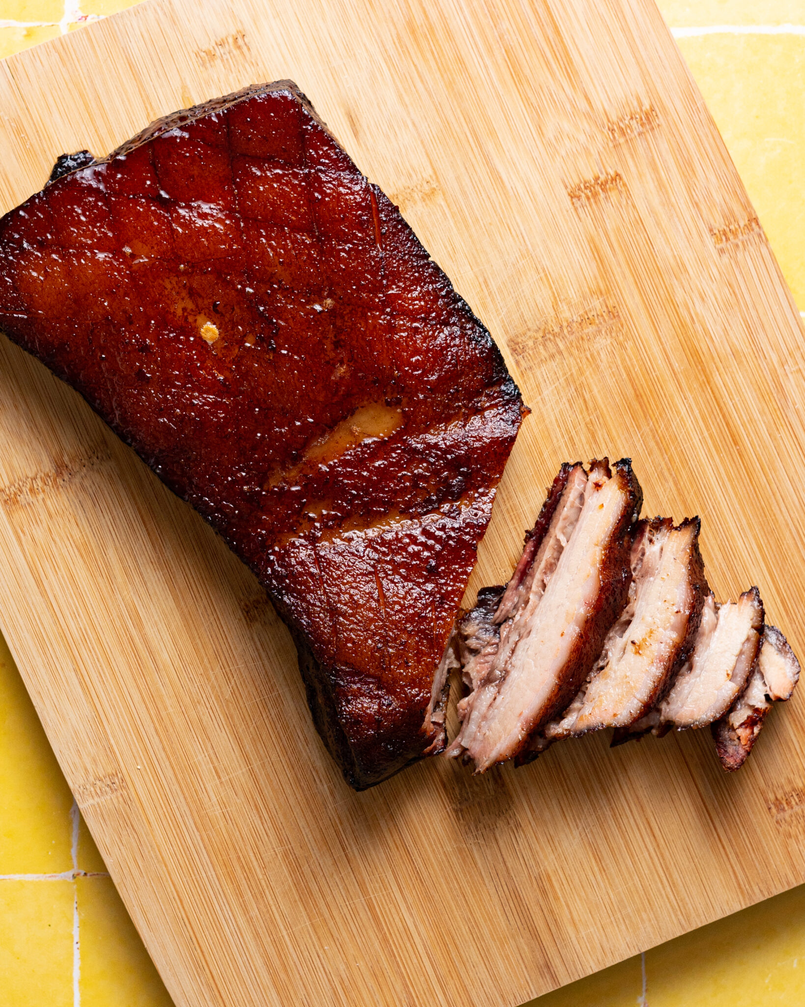 Sweet and Sticky Sous Vide Pork Belly - A Duck's Oven