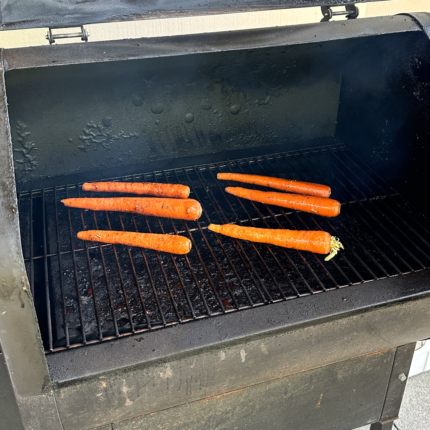 Smoked Carrots with Honey and Za'atar - A Duck's Oven