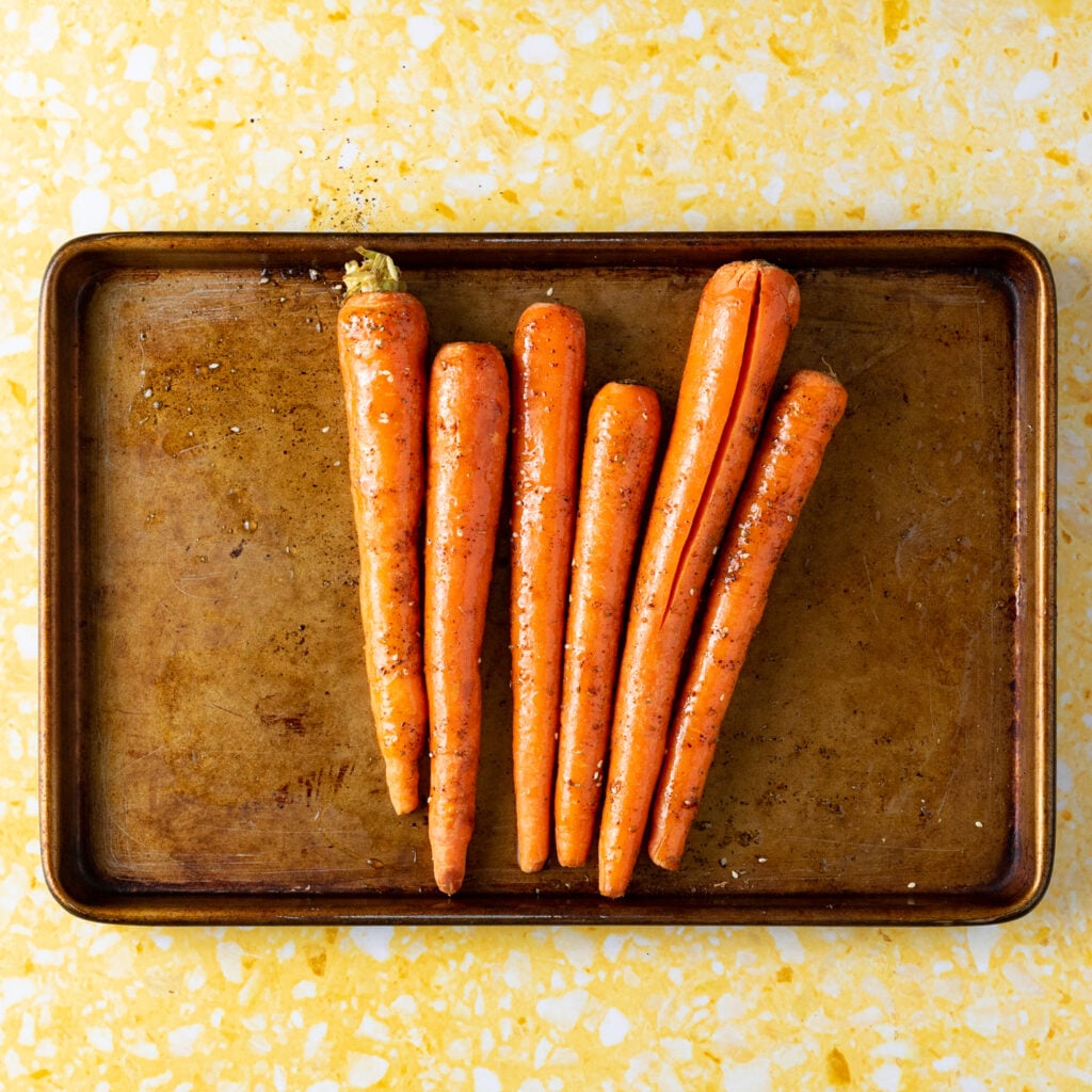 Smoked Carrots with Honey and Za'atar - A Duck's Oven