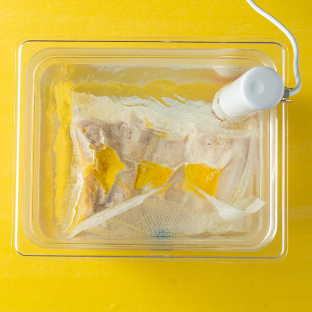 Butter Poached Sous Vide Cod (30 Minutes) - A Duck's Oven